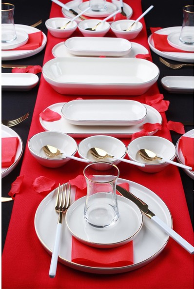 Acar Milenyum 6 Kişilik 31 Parça Kahvaltı Takımı