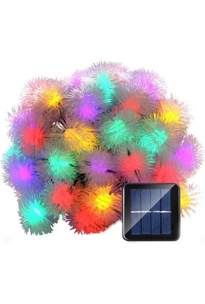 Sge Teknoloji Güneş Enerjili 6.5 M 30 LED Rgb Çok Renkli Kar Tanesi Solar Bahçe Aydınlatması LED Lamba Sge Teknoloji Güneş Enerjili 6.5 M 30 LED Rgb Çok Renkli Kar Tanesi Solar Bahçe Aydınlatması LED Lamba