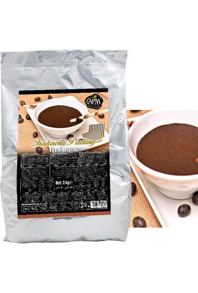 Apm Kakaolu Puding Toz Karışımı