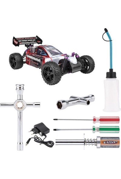 Redcat Racing Redcat Shockwave Kırmızı 1/10 Rtr + Nitro Starter Set