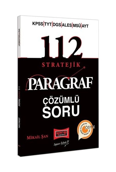 Yargı Yayınevi KPSS 2022 YKS DGS ALES MSÜ 112 Stratejik Çözümlü Soru Bankası Yargı Yayınevi KPSS 2022 YKS DGS ALES MSÜ 112 Stratejik Çözümlü Soru Bankası