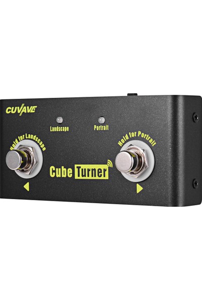 Cuvave Küp Çevirici Kablosuz Sayfa Çevirici Pedalı Dahili Pil (Yurt Dışından)