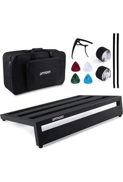 Ammoon Aliminyum Alaşımlı Kurulu Gitar Pedalı (Yurt Dışından)