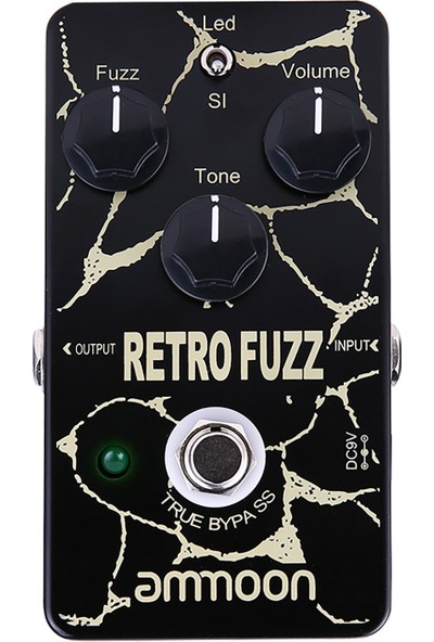 Ammoon Retro Fuzz Analog Fuzz Gitar Efekt Pedalı 2 Mod True (Yurt Dışından) Ammoon Retro Fuzz Analog Fuzz Gitar Efekt Pedalı 2 Mod True (Yurt Dışından)
