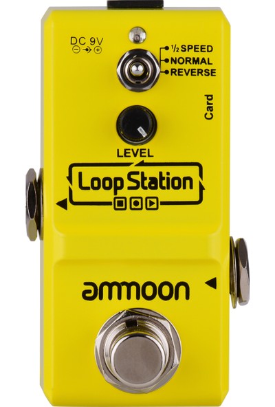 Ammoon Loop Station Mini Gitar Looper Efekt Pedalı (Yurt Dışından) Ammoon Loop Station Mini Gitar Looper Efekt Pedalı (Yurt Dışından)
