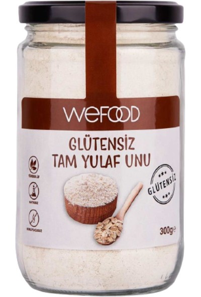 Wefood Glütensiz Tam Yulaf Unu 300 gr