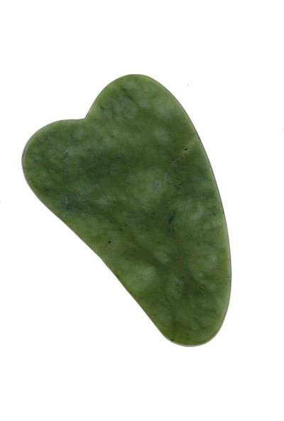 Dünya Doğal Taş Gua Sha Yeşim Doğal Masaj Taşı - Yüz Cilt Masaj Taşı - MS0019 Dünya Doğal Taş Gua Sha Yeşim Doğal Masaj Taşı - Yüz Cilt Masaj Taşı - MS0019