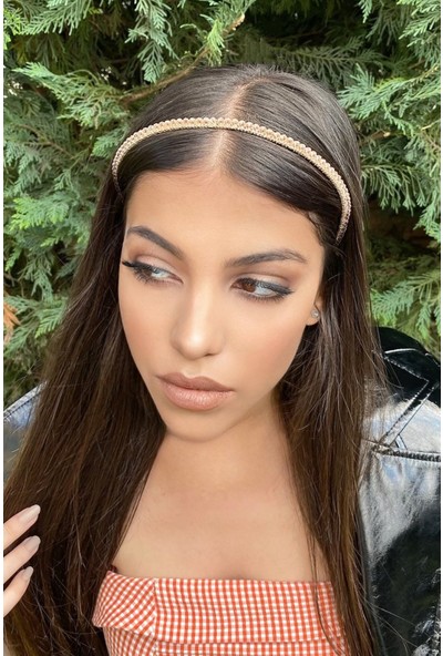 Takıştır Pudra Taşlı Taç