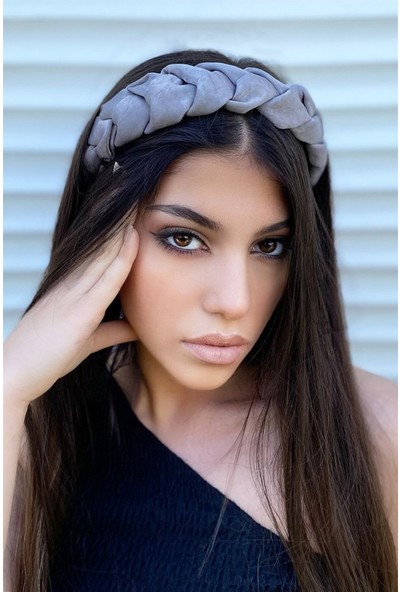 Takıştır Gri Renk Burgulu Taç