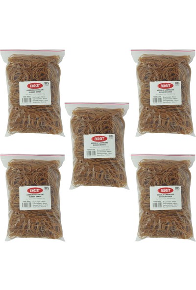 Ekoset Kauçuk Paket Ambalaj Para Lastiği 70 mm 5000'LI