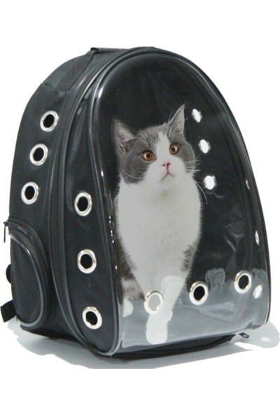 BYPET Şeffaf Astronot Kedi Taşıma Sırt Çantası – Evcil Hayvan Taşıma Çantası APOLLO11