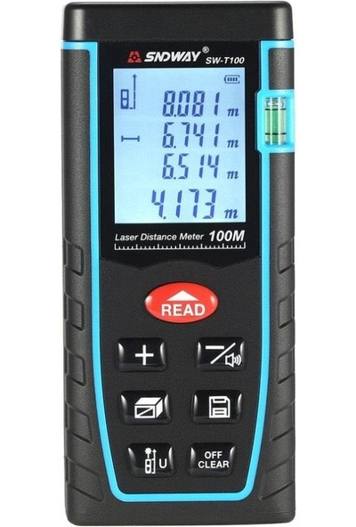 Sndway SW-T100 Lazermetre (100 Metre Ölçüm) Sndway SW-T100 Lazermetre (100 Metre Ölçüm)