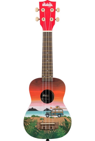 Kala Ukadelic Soprano Ukulele (Surfari) Kala Ukadelic Soprano Ukulele (Surfari)