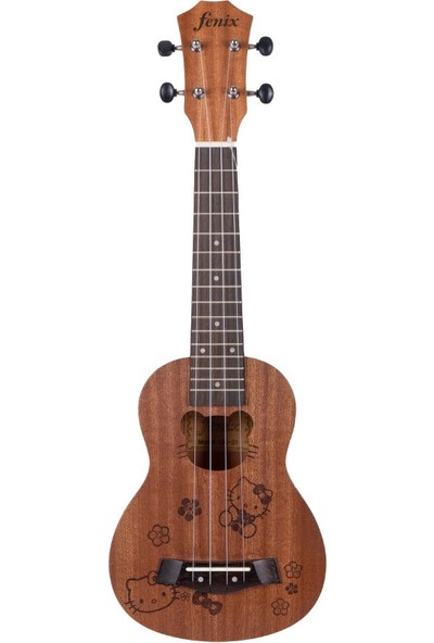 Fenix PS-SKT-10-21H/SN Soprano Ukulele (Hello Kity)