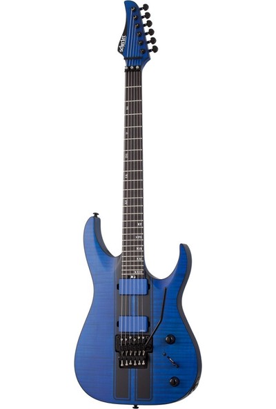 Schecter Banshee GT FR Elektro Gitar (Satin Trans Blue)
