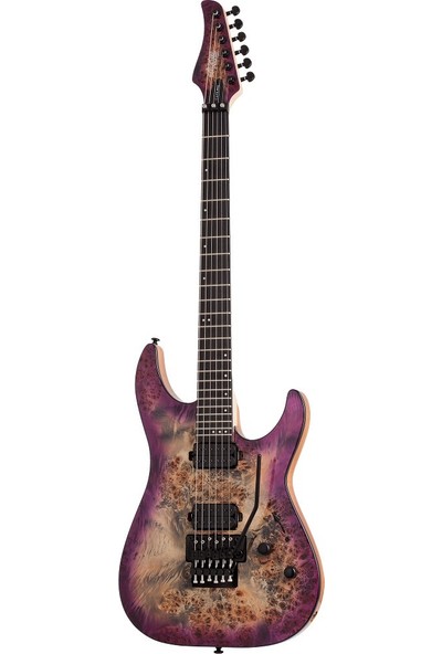 Schecter C-6 Pro FR Elektro Gitar (Aurora Burst)