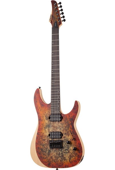 Schecter Reaper-6 Elektro Gitar (Infernoburst)