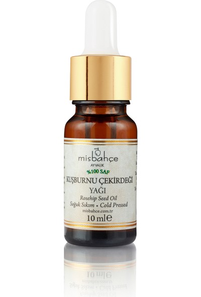 Misbahçe Kuşburnu Çekirdeği Yağı 10 ml Misbahçe Kuşburnu Çekirdeği Yağı 10 ml