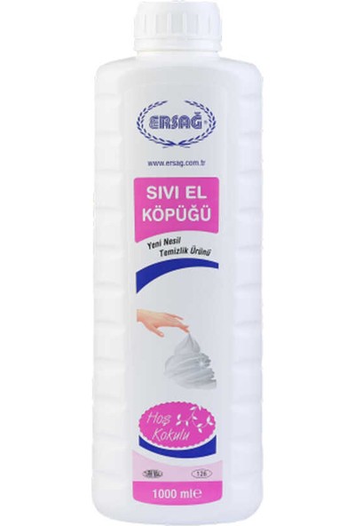 Ersağ Sıvı El Köpüğü 1000 Ml. (Aparatsız)