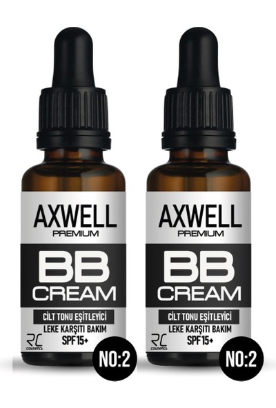 Axwell Leke Karşıtı Bb Krem No:2- 2'li Fırsat Paketi Axwell Leke Karşıtı Bb Krem No:2- 2'li Fırsat Paketi