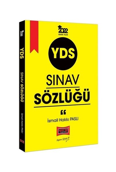 Yargı Yayınevi YDS 2022 Sınav Sözlüğü - Ismail Hakkı Paslı Yargı Yayınevi YDS 2022 Sınav Sözlüğü - Ismail Hakkı Paslı