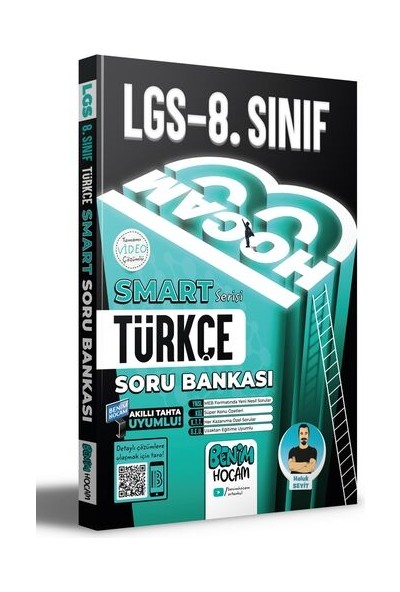 Benim Hocam Yayınları LGS 2022 Türkçe Smart Soru Bankası - Haluk Seyit Benim Hocam Yayınları LGS 2022 Türkçe Smart Soru Bankası - Haluk Seyit