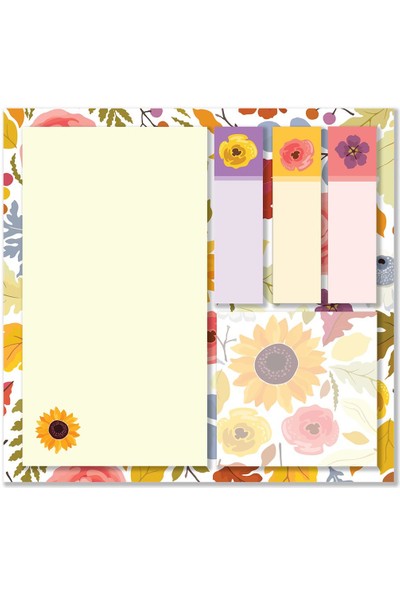 Keskin Color 12x12 5'li Yapışkanlı Not Kağıdı Seti - Sunflower Keskin Color 12x12 5'li Yapışkanlı Not Kağıdı Seti - Sunflower