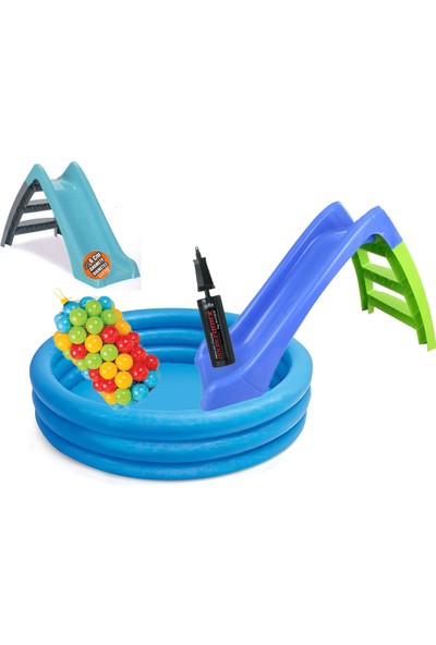 Pilsan Funny Havuzlu Kaydırak Seti 06-167P Pilsan Funny Havuzlu Kaydırak Seti 06-167P
