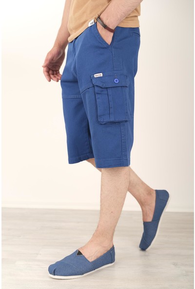 Oksit Alfred Gabardin Slim Fit Keten Kargo Cep Erkek Bermuda Kapri Oksit Alfred Gabardin Slim Fit Keten Kargo Cep Erkek Bermuda Kapri