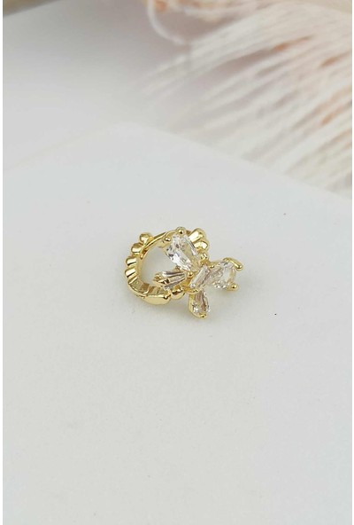 ÇLK Accessories 316 L Çelik Fiyonk Halka Piercing TRPIERCING068 PIER32003 ÇLK Accessories 316 L Çelik Fiyonk Halka Piercing TRPIERCING068 PIER32003