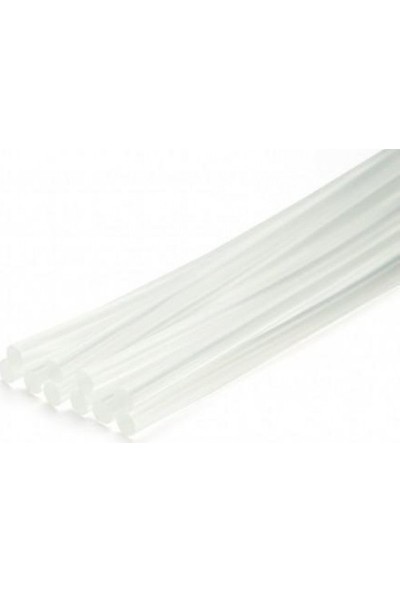 Solid Sıcak Silikon Mum Çubuk Şeffaf Kalın 11 x 300 mm 1 kg