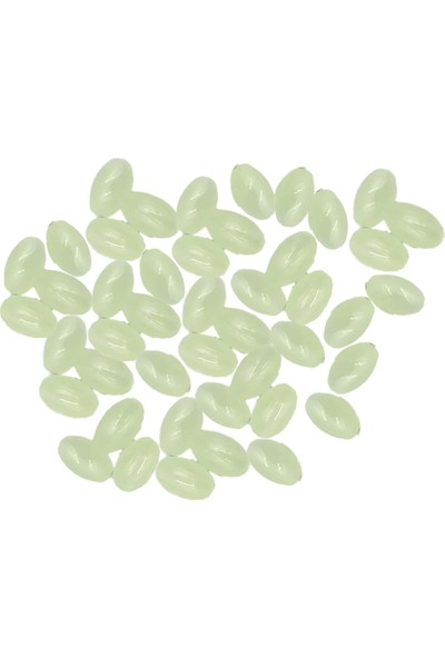 Pusula Fosforlu Oval Boncuk 50 Adet Paket Içeriği Pusula Fosforlu Oval Boncuk 50 Adet Paket Içeriği