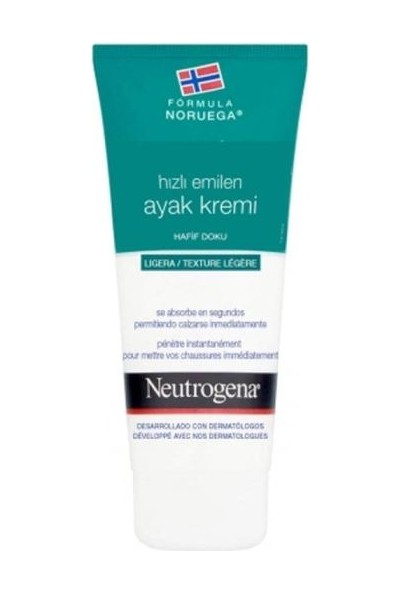 Neutrogena® Norveç Formülü Hızlı Emilen Ayak Kremi 100 ml