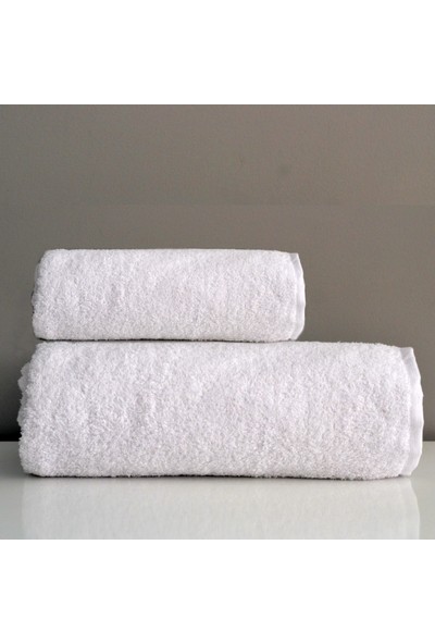 Regule Otel Grup Banyo & El Havlusu Beyaz 2'li Seti Pamuk 1'li 70 x 140 cm +1 50 x 90 cm