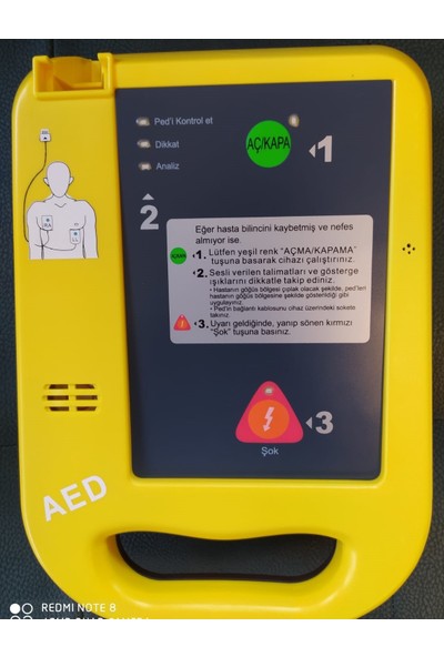 Medwelt Aed Pro Otomatik Eksternal Defibrilatr Medwelt Aed Pro Otomatik Eksternal Defibrilatr