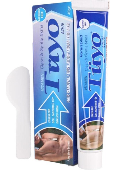 Tüyo Erkeklere Özel Parfümlü Tüy Dökücü Krem 40 Gram Mujgan Tüyo Erkeklere Özel Parfümlü Tüy Dökücü Krem 40 Gram Mujgan