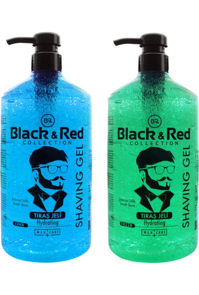 Beyonce Black Red Traş Jeli Cool 1000 ml + Black Red Traş Jeli Fresh 1000 ml Beyonce Black Red Traş Jeli Cool 1000 ml + Black Red Traş Jeli Fresh 1000 ml