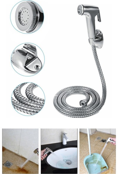 Xolo Tabancalı Musluk Taharetmatik Seti El Tuvalet Sprey Xolo Tabancalı Musluk Taharetmatik Seti El Tuvalet Sprey