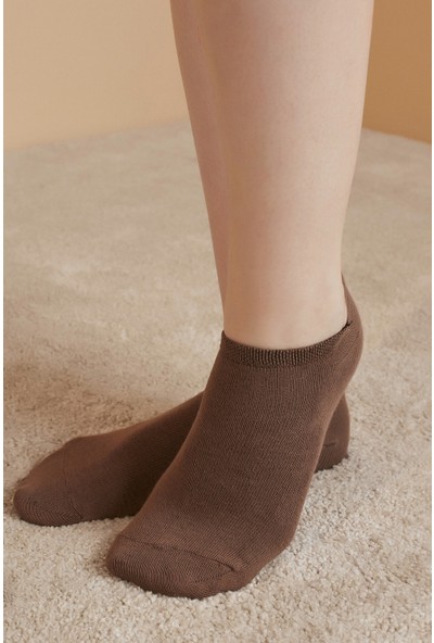 Penti Kahve Bej Basic Chic Patik Çorap Penti Kahve Bej Basic Chic Patik Çorap