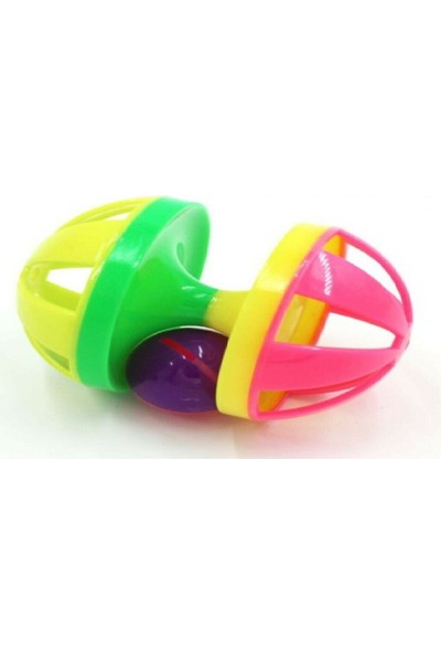 Muca Kedi Köpek Oyun Topu Çıngıraklı Egzersiz Aleti