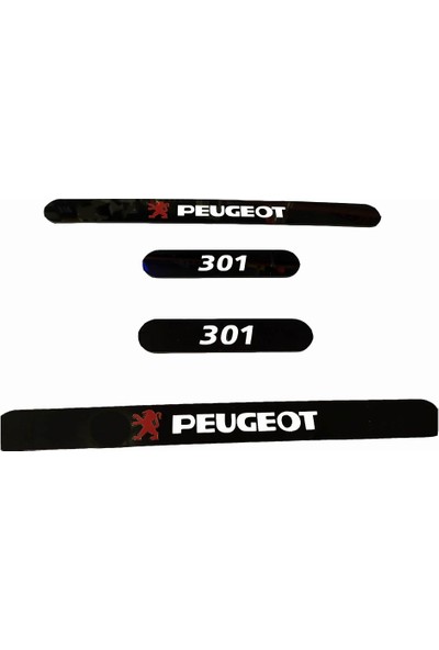 Great Master Peugeot 301 Pleksi Kapı Eşiği Takımı Great Master Peugeot 301 Pleksi Kapı Eşiği Takımı