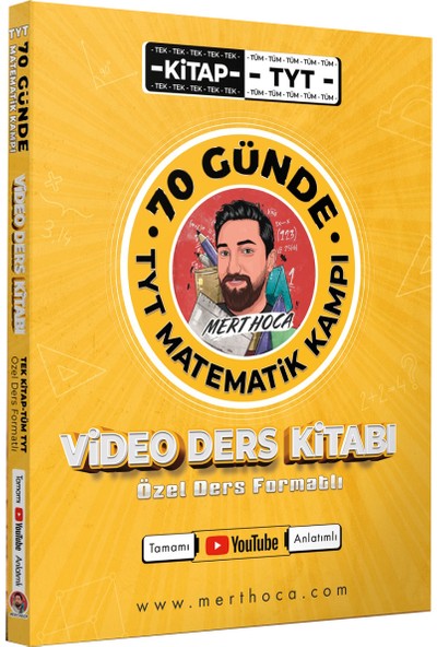 Mert Hoca Yayınları 70 Günde Tyt Matematik Kampı Video Ders Kitabı Mert Hoca Yayınları 70 Günde Tyt Matematik Kampı Video Ders Kitabı