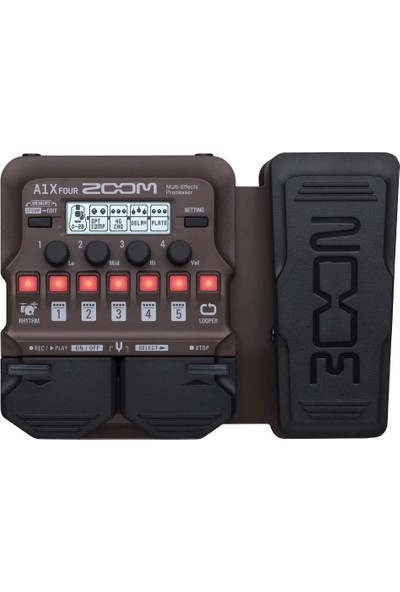 Zoom A1X Four Akustik Multi Efekt Prosesörü Zoom A1X Four Akustik Multi Efekt Prosesörü