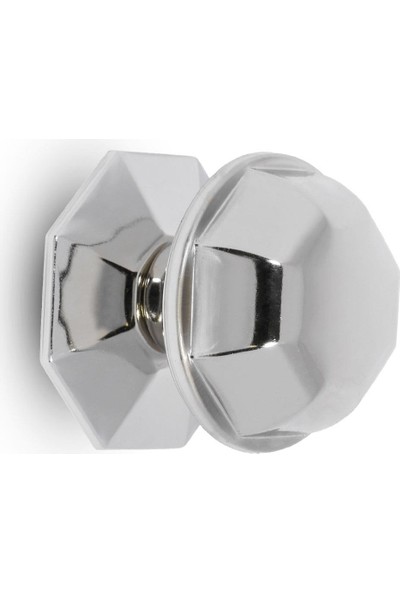 Badem10 Kristal Kapı Tokmağı Topuzu Kapı Babası Kolu Nikel Saten Metal Tokmak Badem10 Kristal Kapı Tokmağı Topuzu Kapı Babası Kolu Nikel Saten Metal Tokmak