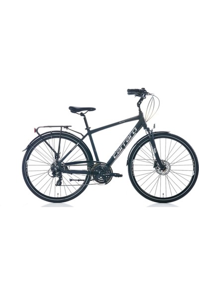 Carraro Elite 706 28 Quot; Jant Hidrolik Disk Fren 21 Vites Şehir Bisikleti Mat Siyah Gri Krom 48CM Carraro Elite 706 28 Quot; Jant Hidrolik Disk Fren 21 Vites Şehir Bisikleti Mat Siyah Gri Krom 48CM