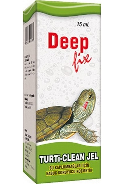 Deep Fix Turti Clean Kaplumbağa Kabuk Kalınlaştırıcı Jel Deep Fix Turti Clean Kaplumbağa Kabuk Kalınlaştırıcı Jel