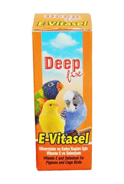 Deep Fix Deepfix E-Vitasel Selenyum Kuş Vitamini 30 ml