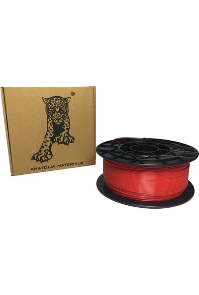 Anatolia Materials Pla Plus Filament 1.75 mm 1 kg Kırmızı Anatolia Materials Pla Plus Filament 1.75 mm 1 kg Kırmızı