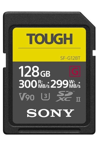 Sony 128GB Sf-G Tough Serisi Uhs-Iı Sdxc Hafıza Kartı Sony 128GB Sf-G Tough Serisi Uhs-Iı Sdxc Hafıza Kartı