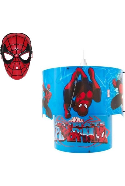 Masho Trend Lisanslı 3D Spiderman Sihirli Tavan Sarkıtı + Spiderman Maske - Çocuk Avize - Örümcek Adam Sarkıt Masho Trend Lisanslı 3D Spiderman Sihirli Tavan Sarkıtı + Spiderman Maske - Çocuk Avize - Örümcek Adam Sarkıt
